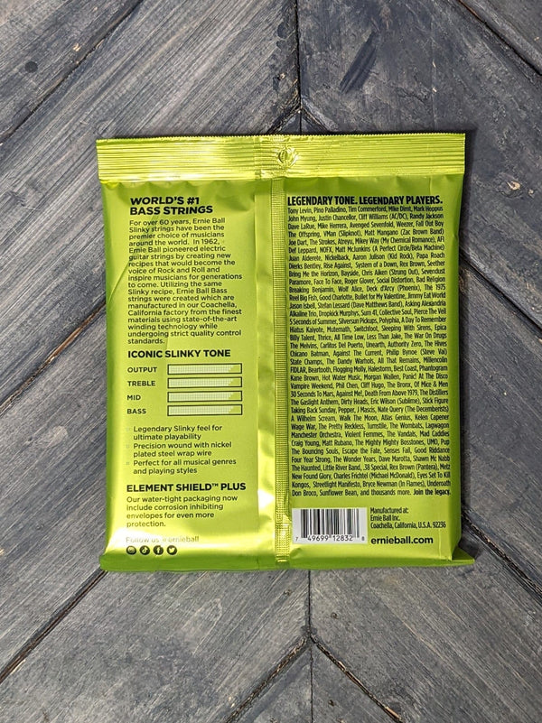 Ernie Ball Regular Slinky 4 String Nickel Wound Bass Strings ...
