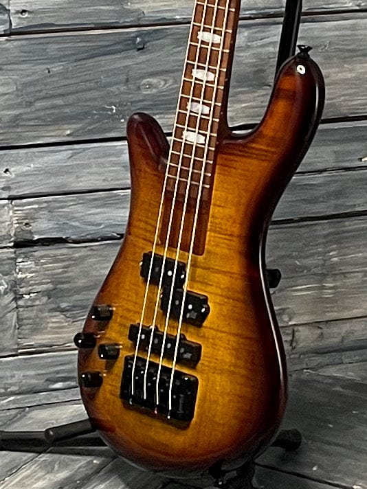 Spector Left handed Euro Bolt 4 EUROBOLT4TSB 4 String Bass Guitar- Tob ...