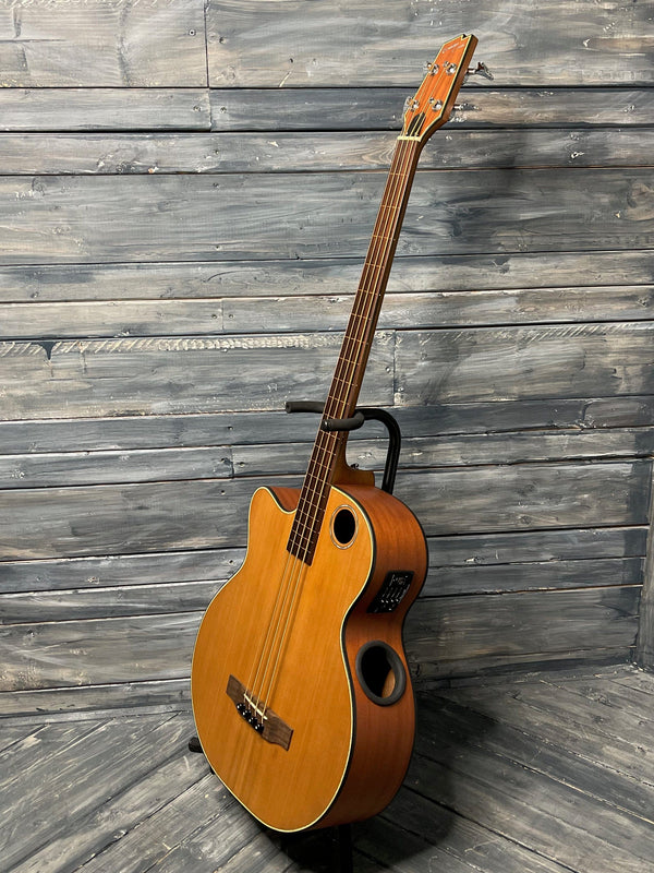 Fretless Acoustic Bass Guitar