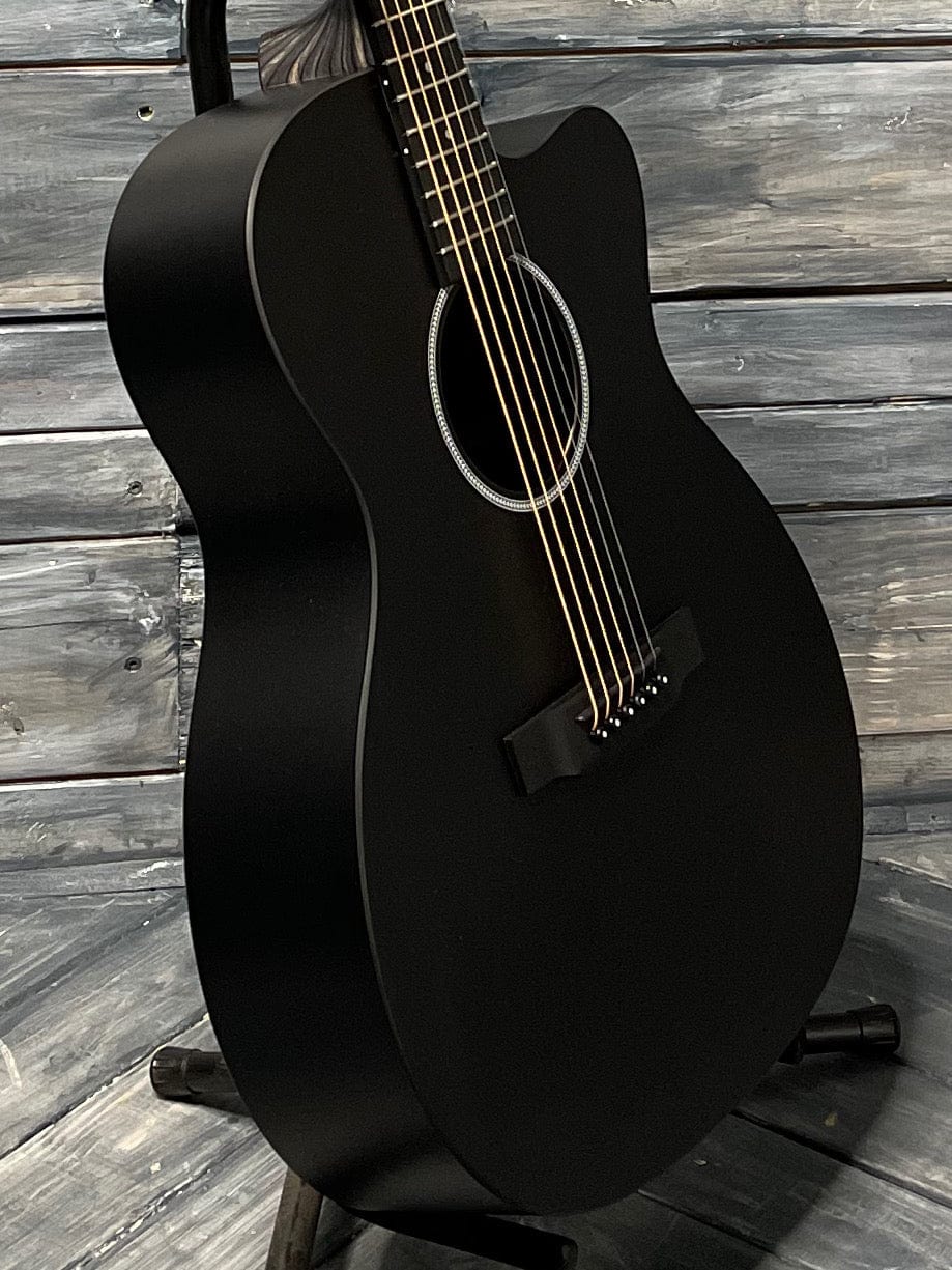 Black Martin Acoustic Guitar