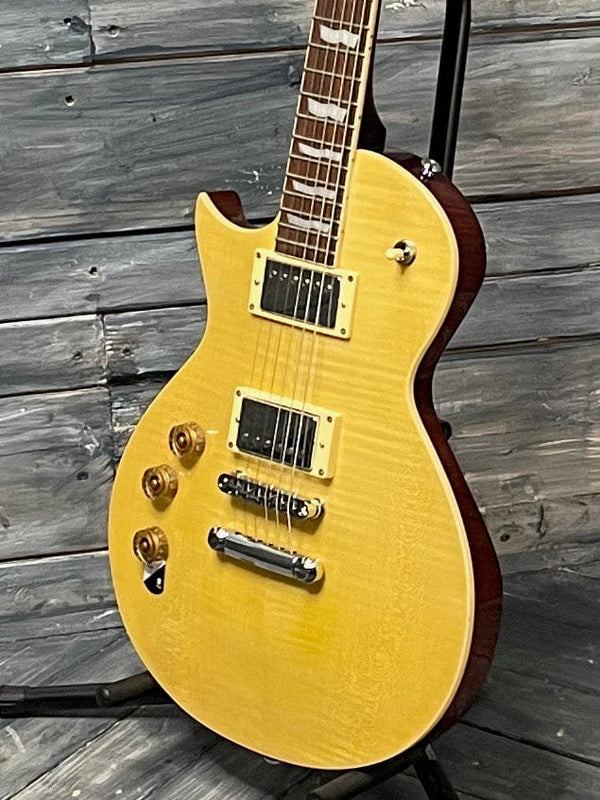 ESP/LTD Left Handed EC-256 Vintage Natural Electric Guitar - Adirondack ...