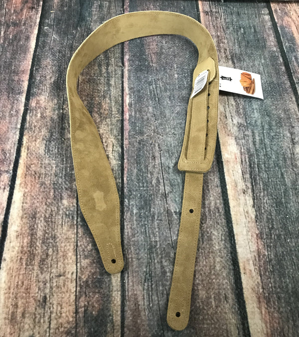Levys M17BLS-BUF Genuine Texas Steer Hide Pebbled Leather Strap- Buff ...
