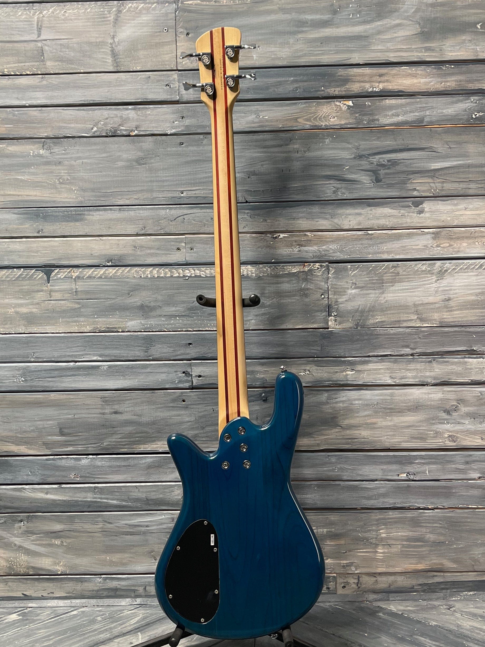 Spector Legend 4 Standard 4 String Electric Bass Bass- Blue Stain ...
